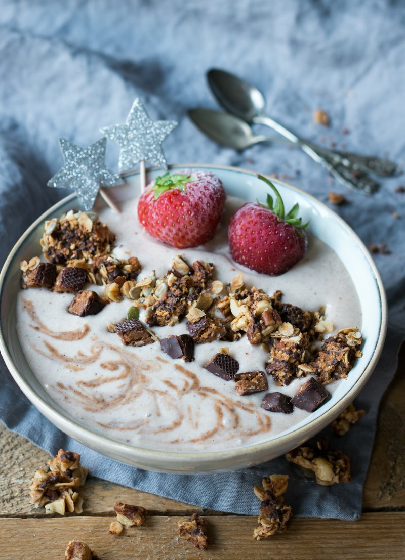 Vanilja-kanelismoothie