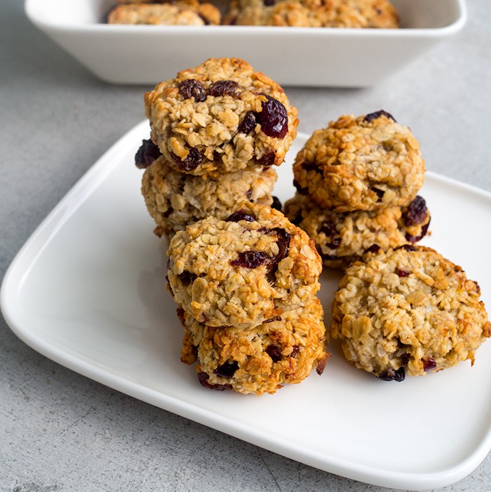 Sokerittomat kaurakeksit